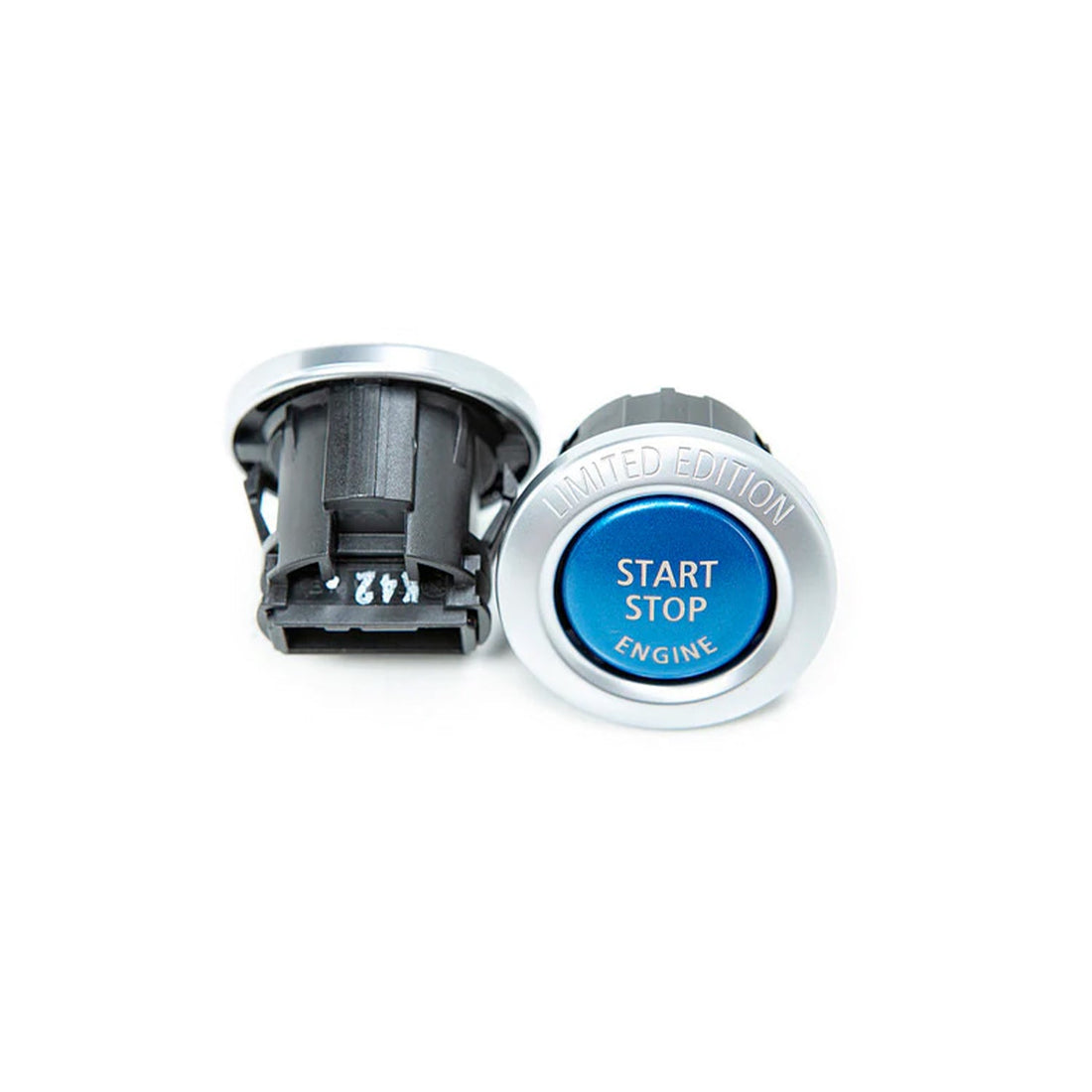 IND BMW M3 Start-Stop Engine Button & Silver Ignition Switch (E9X)