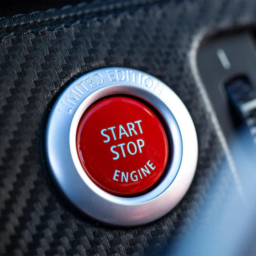 IND BMW M3 Start-Stop Engine Button & Silver Ignition Switch (E9X)
