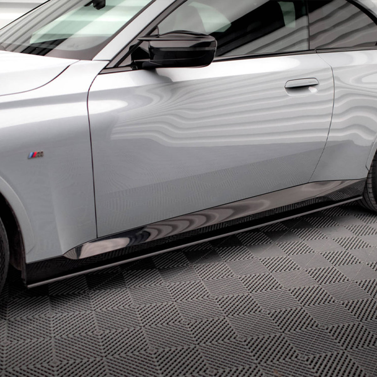 Maxton Design BMW G42 M240i Street Pro Side Skirts In Black